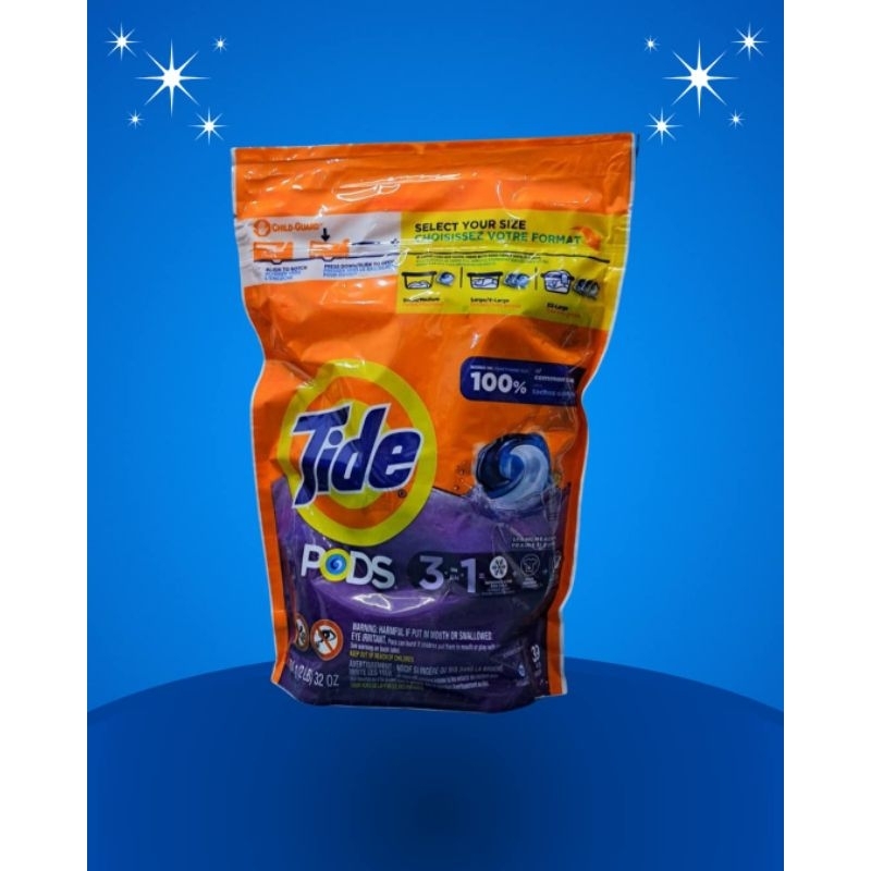 39 count - Tide PODS Liquid Laundry Detergent Pacs, Spring Meadow ...