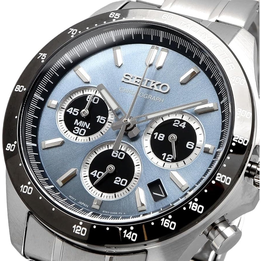SEIKO SELECTION SBTR027 Watches mens Chronograph Silver color | Shopee ...