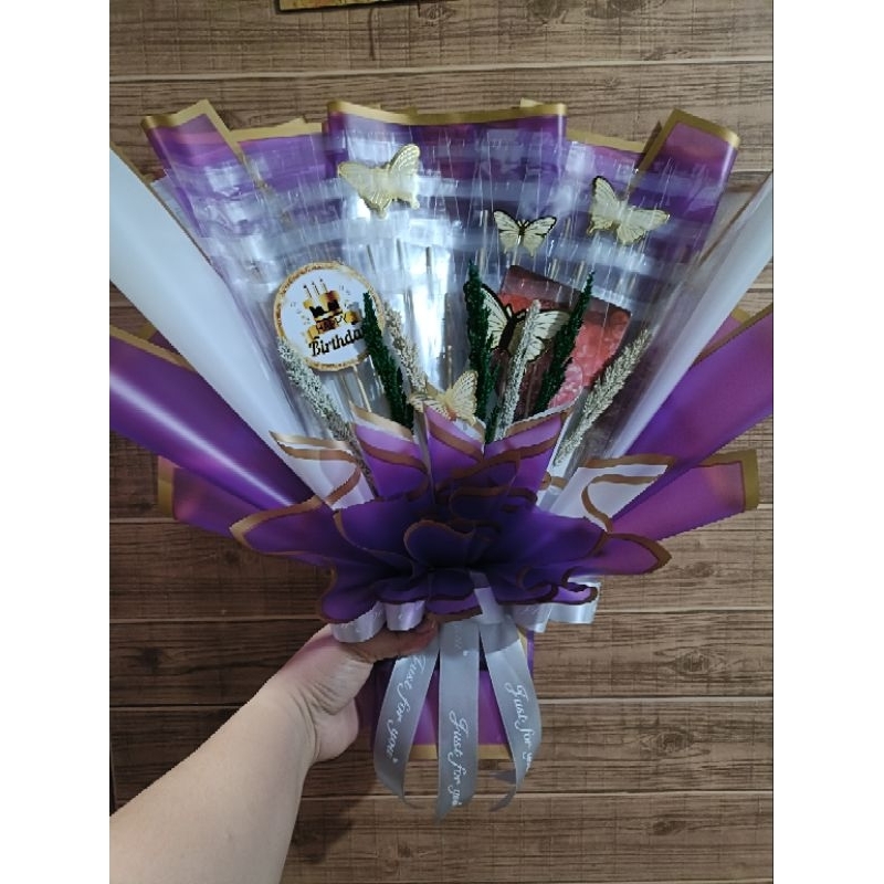 Money Bouquet Ready to use/ empty bouquet with lights | Shopee Philippines