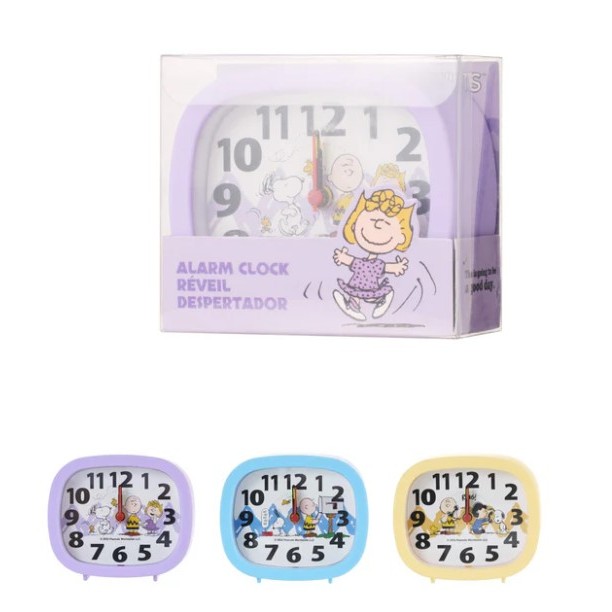 MINISO Snoopy Colorful Life Collection Kids' Alarm Clock | Shopee ...