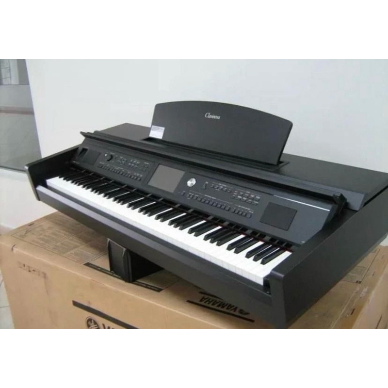 PIANO CLAVINOVA CVP705B YAMAHA CVP 705B DIGITAL BLACK WORKSTATION ...