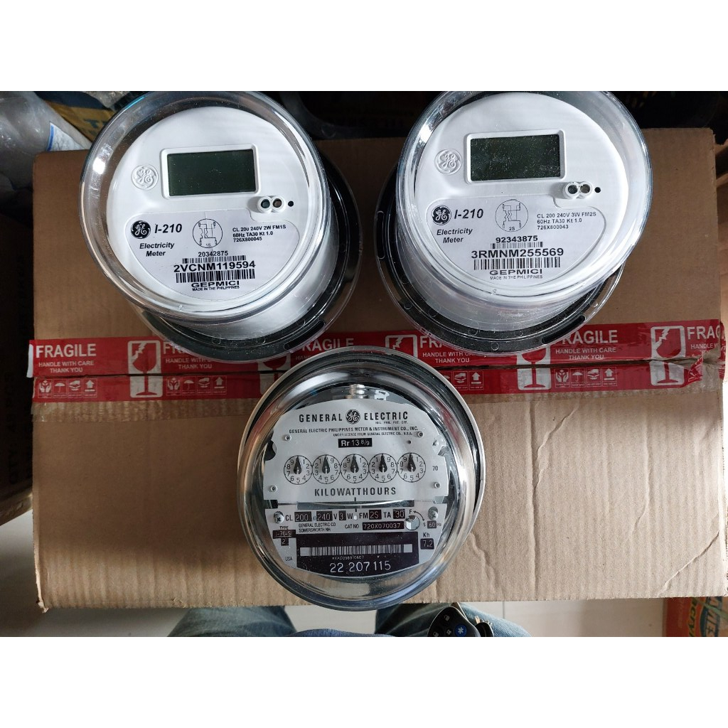 GE Submeter Digital Or Analog With ERC Tag Calibrated Paper | Shopee ...