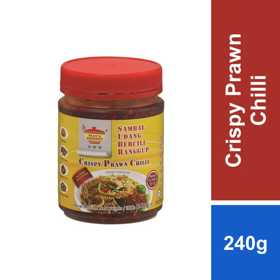 Tean's Gourmet Sambal Udang Bercili Ranggup (Crispy Prawn Chilli ...