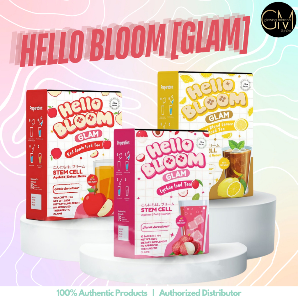 Hello Bloom Glam: Lychee Iced Tea, Red Apple Iced Tea, Lemon Iced Tea ...