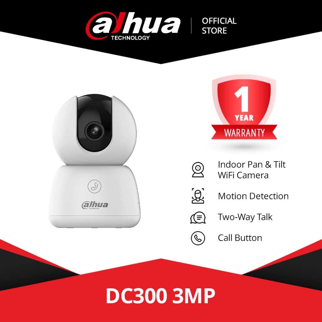 Dahua DC300 3MP Wi-Fi Camera | Shopee Philippines