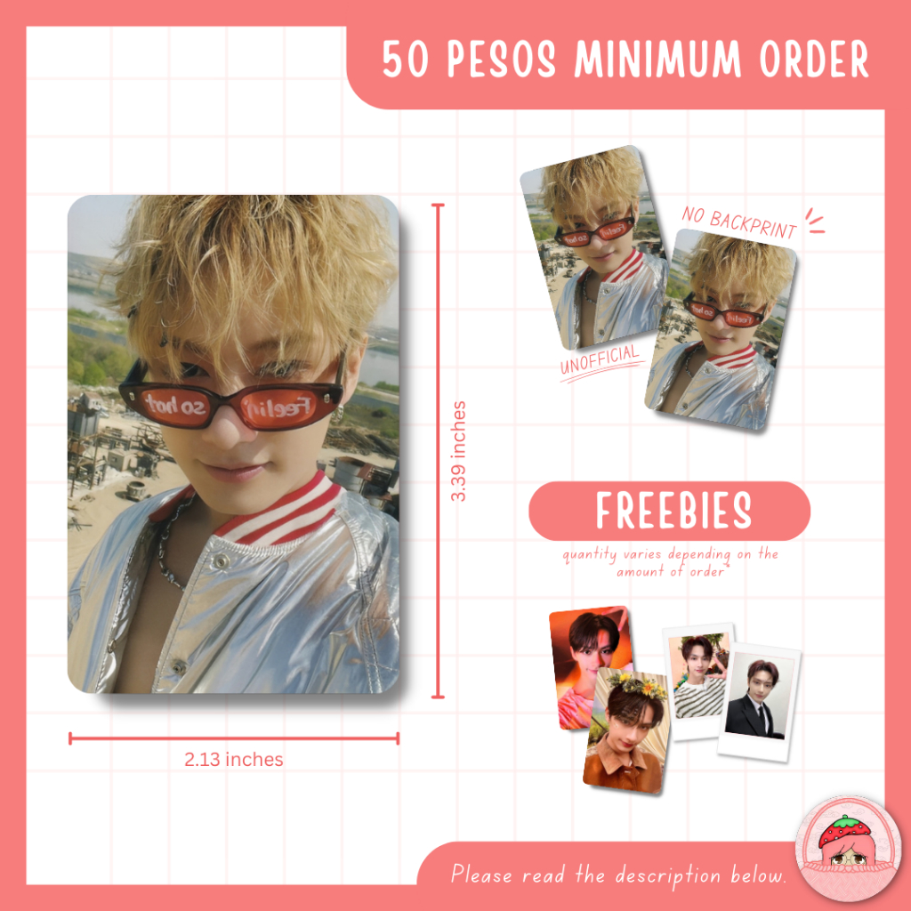 JUN JUNHUI FACE THE SUN FTS UMS POB PC PHOTOCARD UNOFFICIAL FANMADE ...