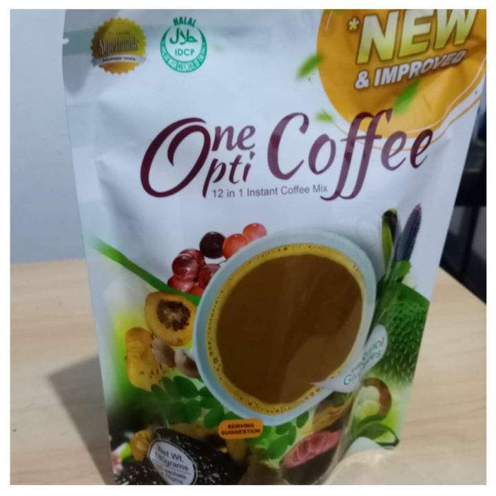 One Opti Coffee (12 in 1 Coffee Mix) | Shopee Philippines