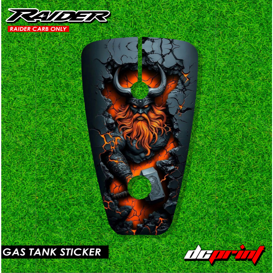 RAIDER CARB GASTANK STICKER DECALS R150 SUZUKI | Shopee Philippines