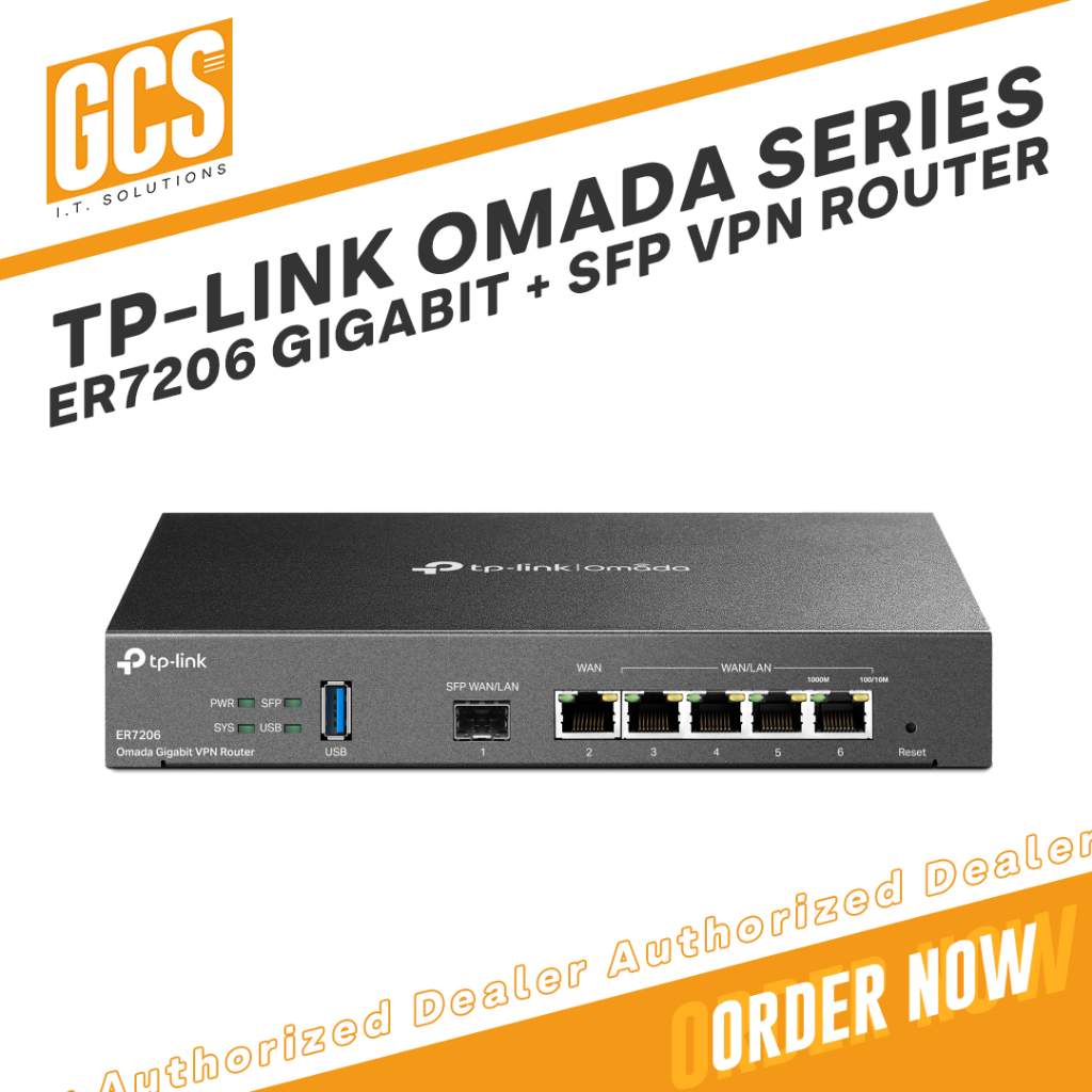 TP-Link ER7206 TL-ER7206 Omada Gigabit + SFP VPN Router | Shopee ...