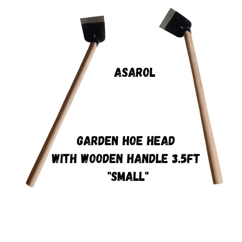 Garden Hoe Asarol With Handle / Hoe Head Small With Wooden Handle ...