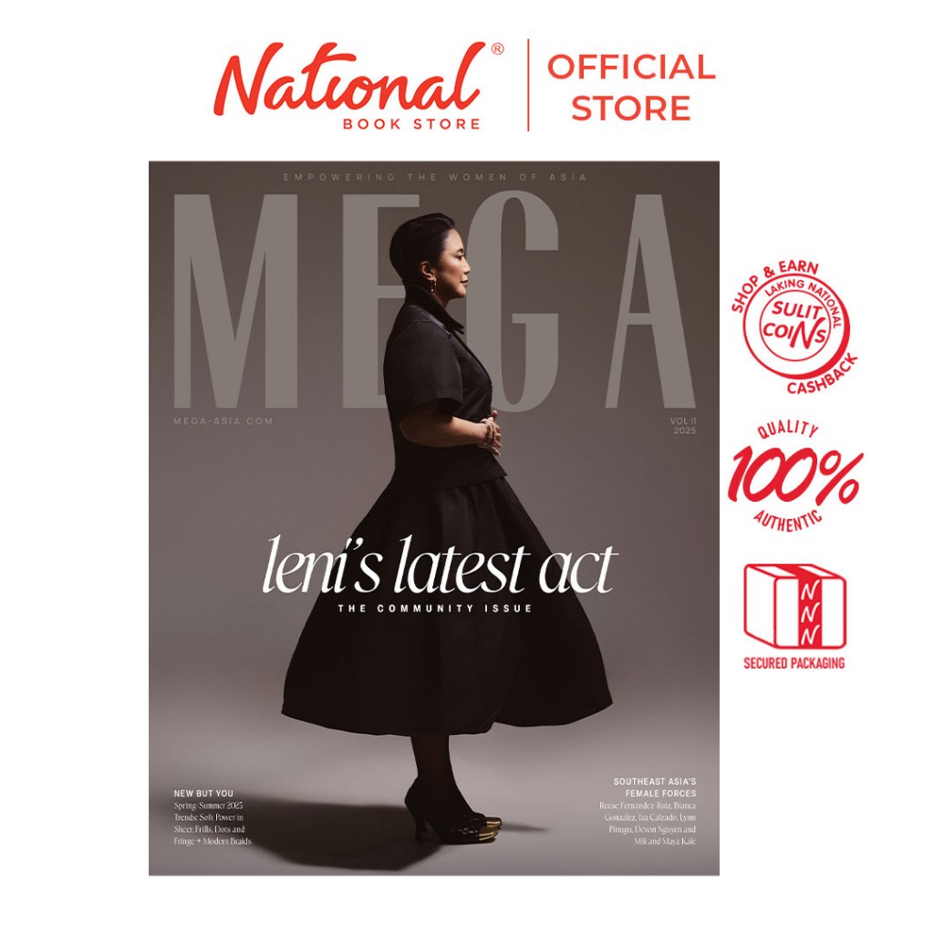 Mega Magazine February 2025 - Leni Robredo Cover | Shopee Philippines