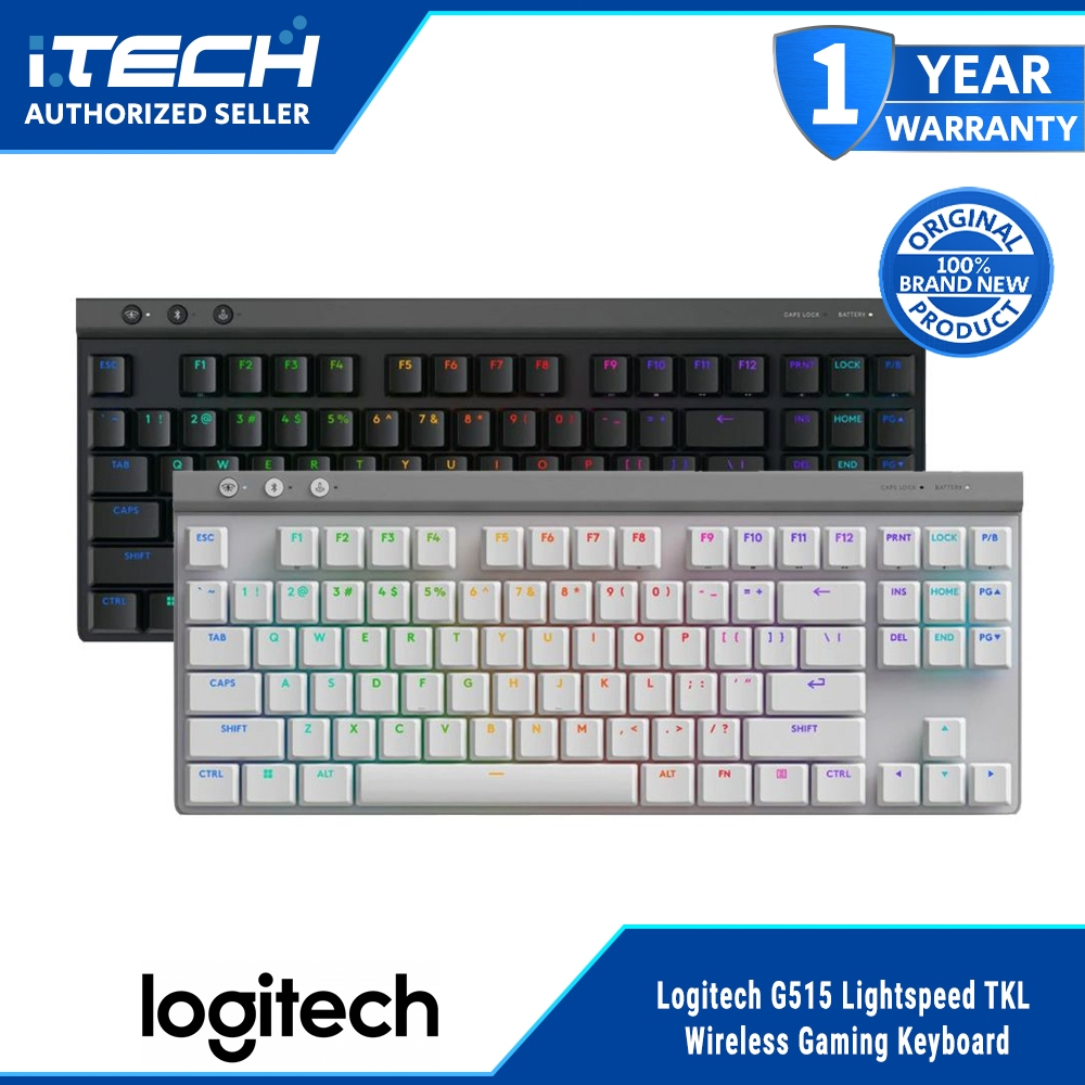 Logitech G515 Lightspeed TKL Wireless Gaming Keyboard | Shopee Philippines