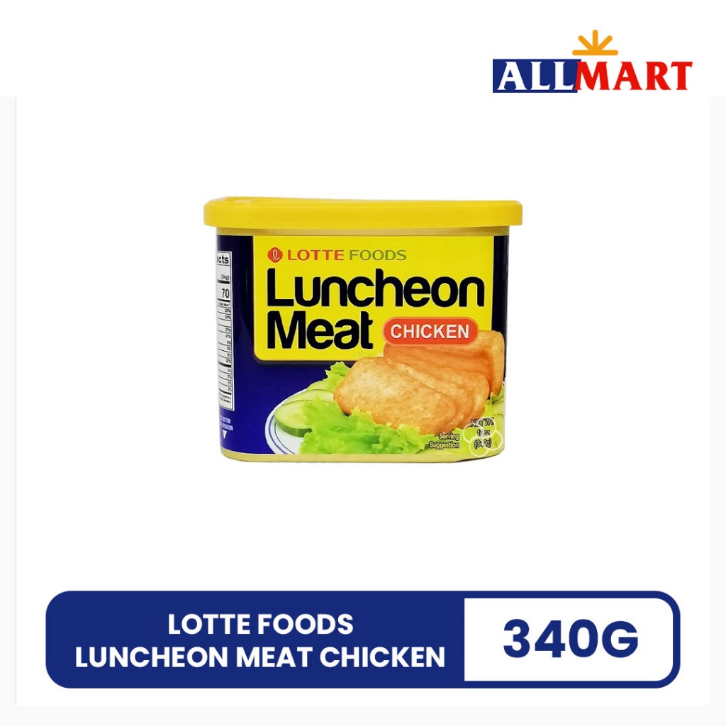 Lotte Foods Luncheon Meat Chicken 340g - AllMart Online Grocery ...