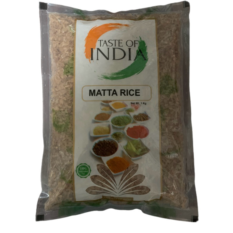 Taste of India Matta Rice - Made in India (1kg) | Shopee Philippines