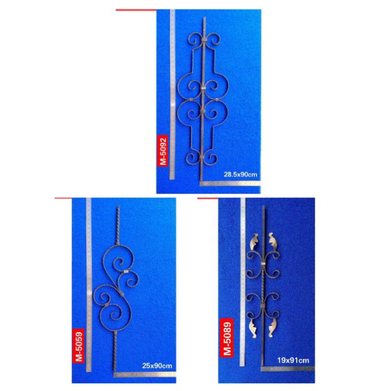 Wrought/cast iron metal Design for gates, fence, window grills, art ...