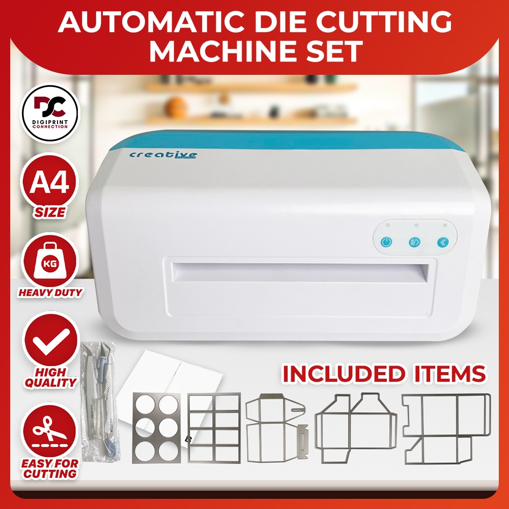 Automatic Die Cutting Machine Set with Cutting Plate Lace and Tools ...
