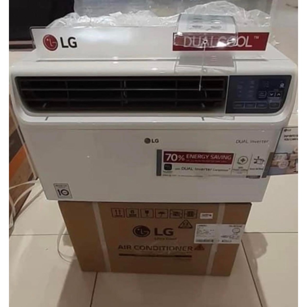 LG LA100EC 1HP DUAL INVERTER WINDOW TYPE AIRCON | Shopee Philippines