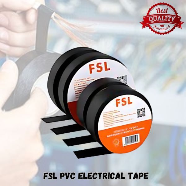 FSL PVC Electrical Tape Strong Adhesive High Quality Easy Release Tape ...