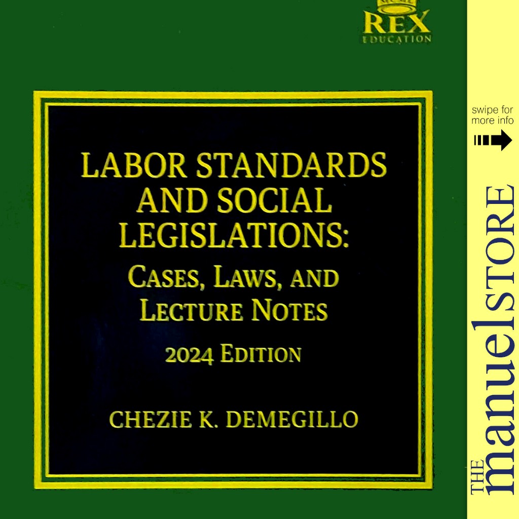 Demegillo (2024) - Labor Standards and Social Legislation - by Chezie ...