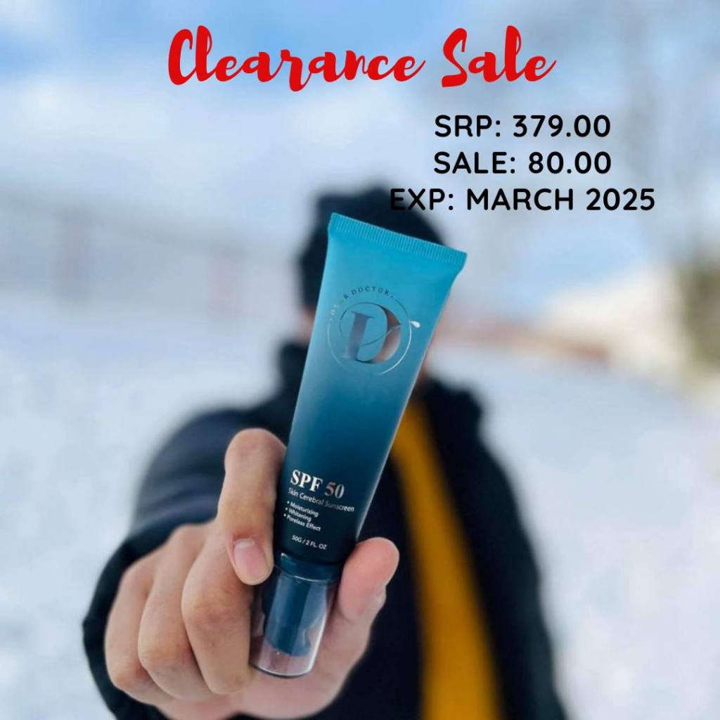 Dear Doctor 4in1 Sunscreen Broad Spectrum Spf50 UVA and UVB protection ...