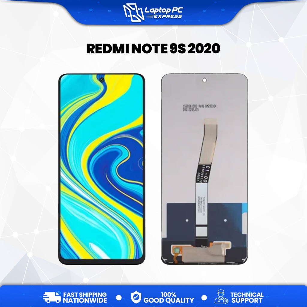 6.6" inch LCD Display Replacement Type for Xiaomi Redmi Note 9s 2020 ...