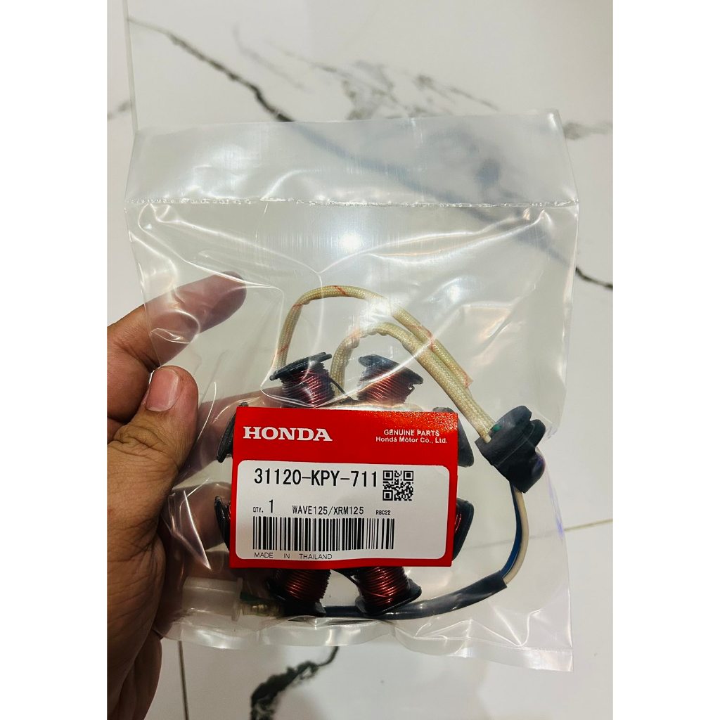 STATOR ASSY COIL HONDA WAVE 125 / XRM 125 THAILAND GENUINE PARTS ...