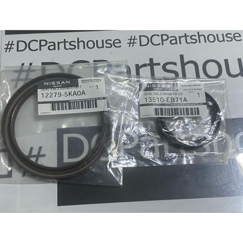 Genuine Nissan Crankshaft Oil Seal Navara NP300 Terra D40 NV350 * FRONT ...
