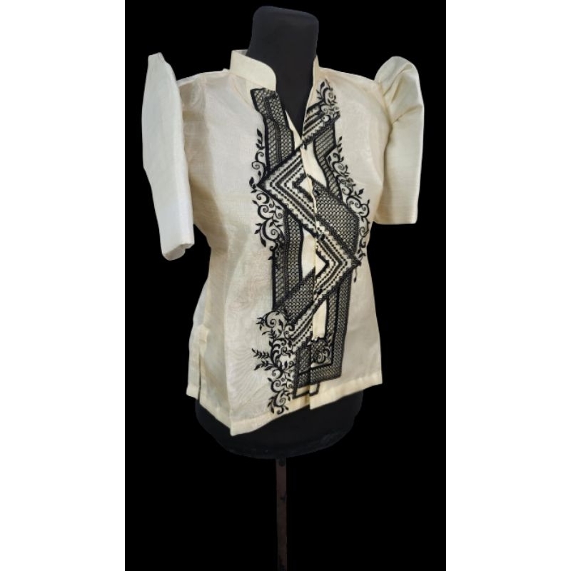 Ladies Barong Blouse | Shopee Philippines