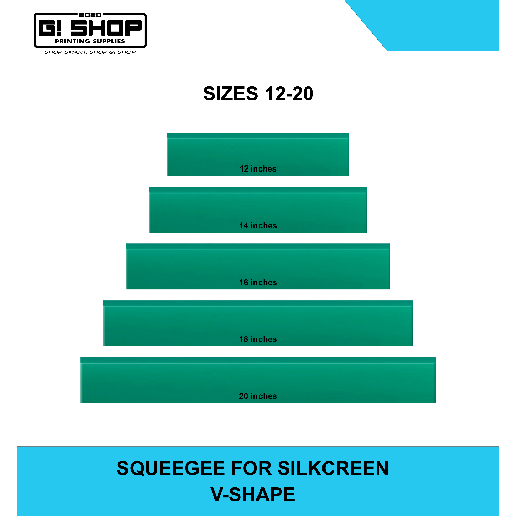 Squeegee Rubber V-Shape for Screen Printing Silk Screen 75 Durometer ...