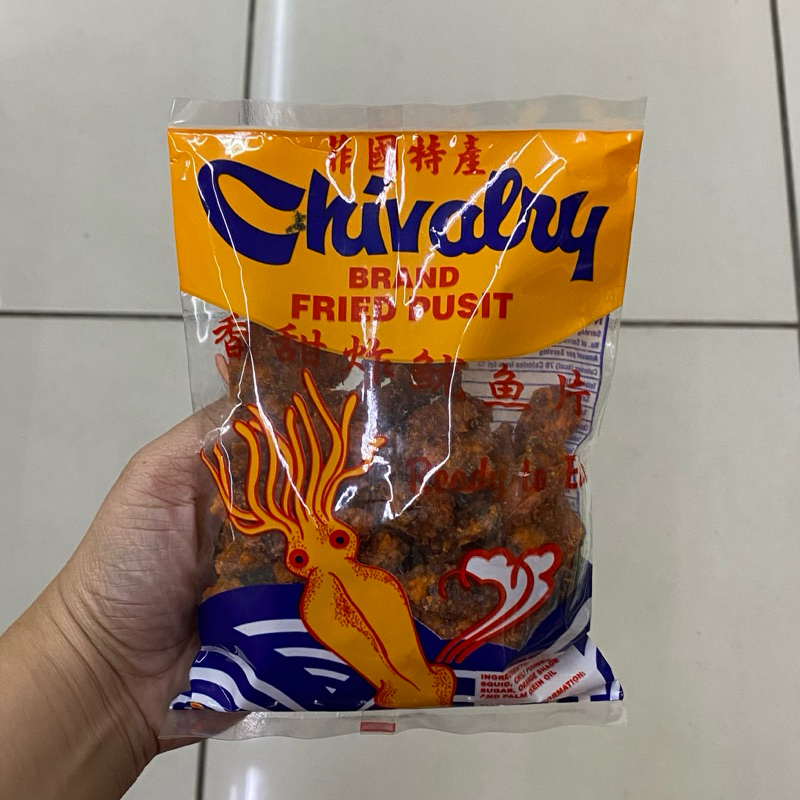 CHIVALRY BRAND FRIED PUSIT 150g | Shopee Philippines