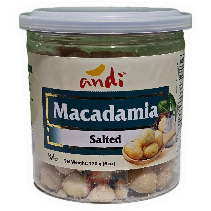 Authentic Andi Macadamia Nuts Salted and Honey 170g | Shopee Philippines