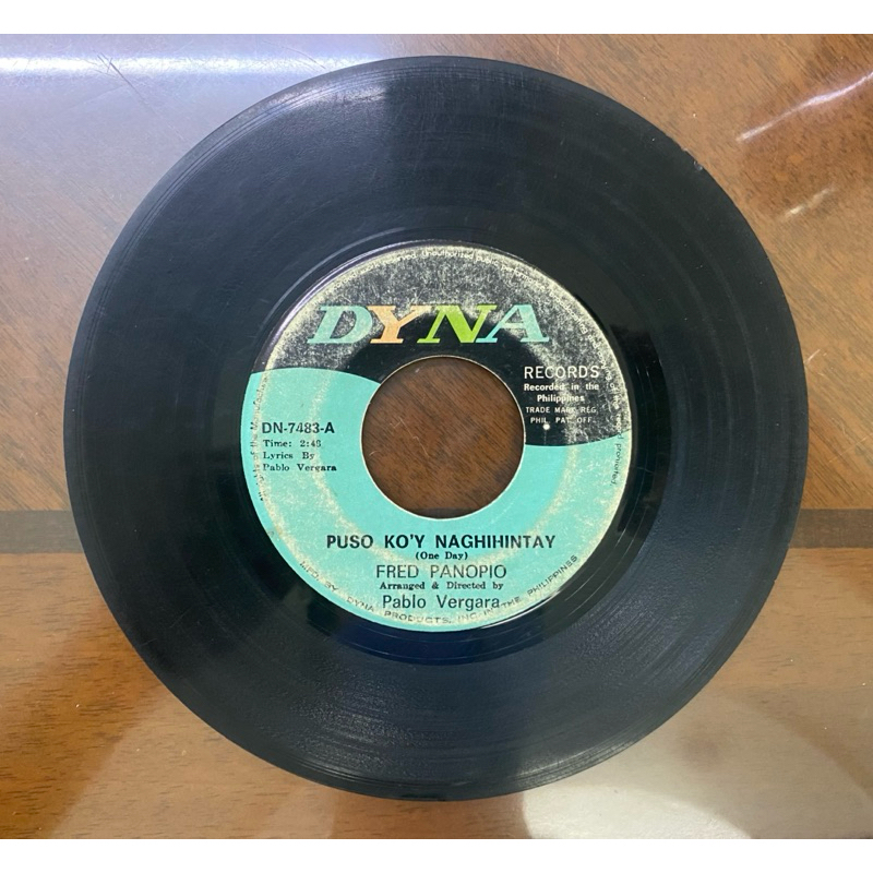 Fred Panopio - Puso Ko’y Naghihintay / Paniwalaan Mo Ako - OPM Original ...