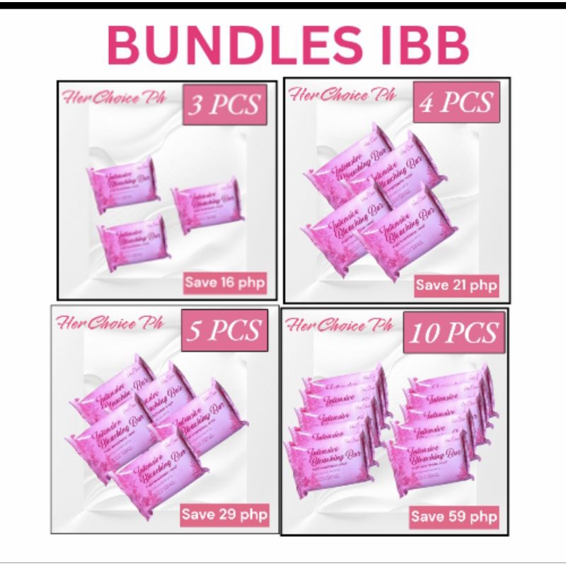 BUNDLES INTENSIVE BLEACHING BAR With Collagen Spf20 Body Care by Her ...
