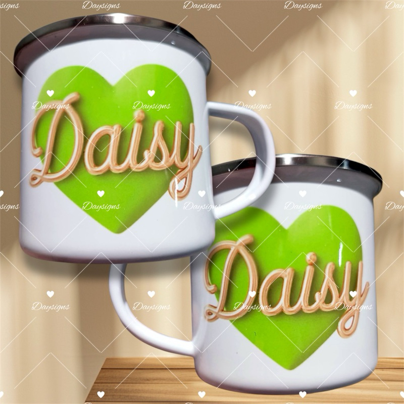 Personalized/Customized enamel Mug | Shopee Philippines