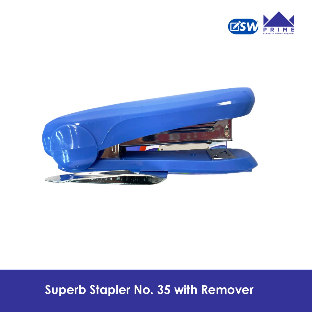 Superb Stapler No. 35 with Remover 57ST35A | Shopee Philippines