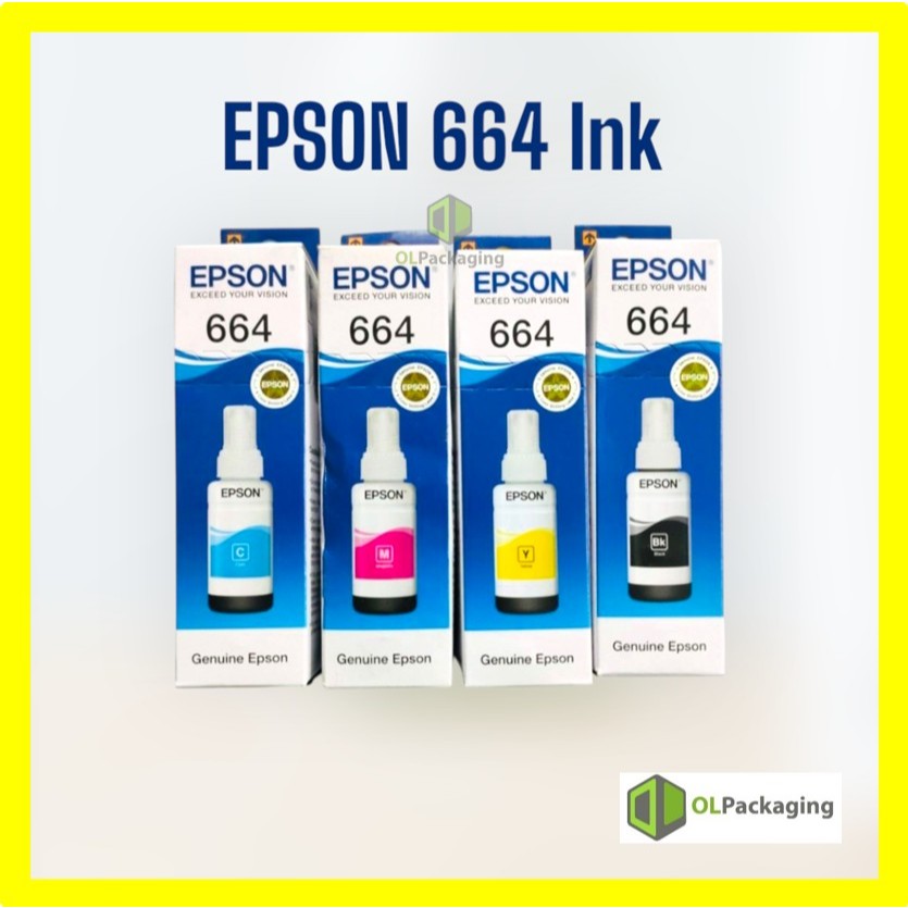 Epson 664 Original Ink Bottle (70mL) | Shopee Philippines