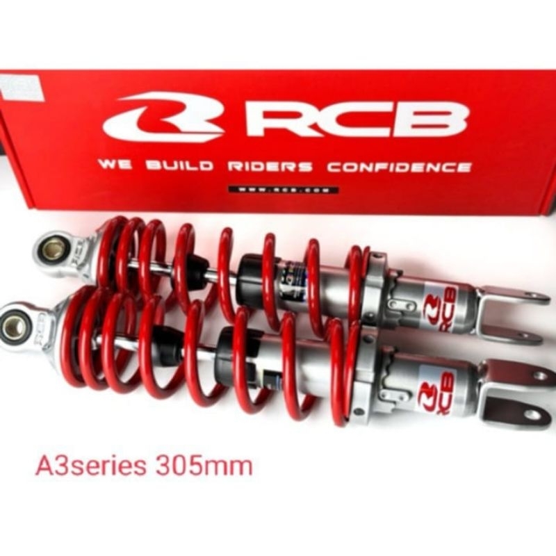 New!!!RCB A3 SERIES DUAL SHOCK FOR AEROX V1,V2/NMAX V2 305MM plug& play ...