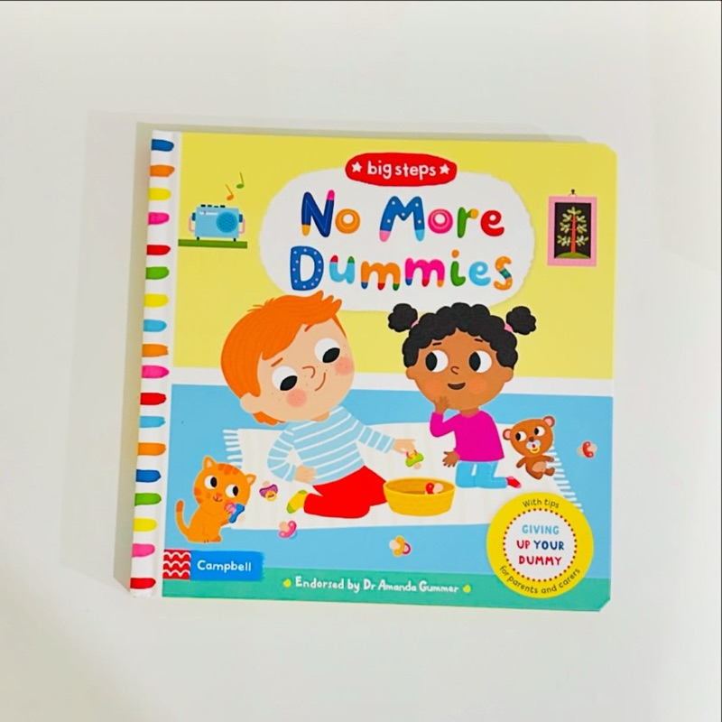 Campbell Big Steps Big Steps: No More Dummies (Board Book) | Shopee ...