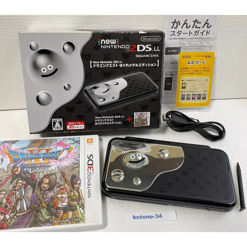 New Nintendo 2DS XL LL Console Hagure Metal Liquid Slime English ...