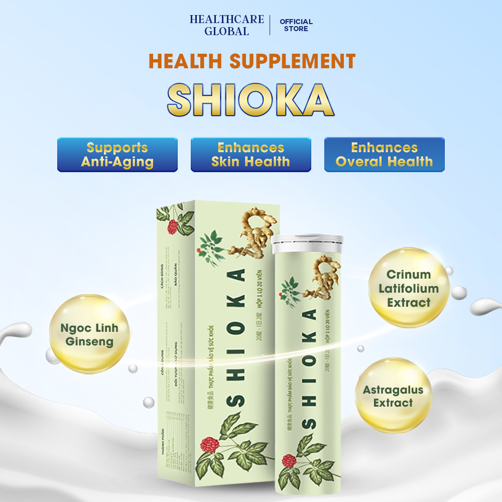 SHIOKA Herbal Effervescent Tablets – Natural Tumor Support & Hormonal ...