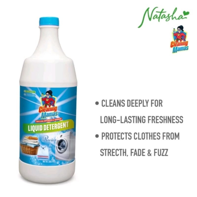 Natasha Cleaning Mamas Revive Liquid Detergent 1000ml | Shopee Philippines