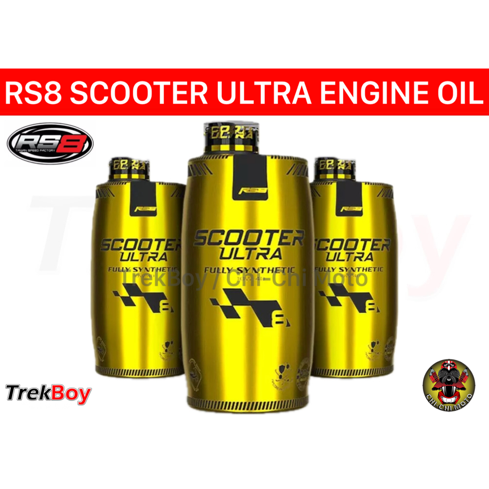RS8 ENGINE OIL SCOOTER ULTRA FULLY SYNTHETIC | Shopee Philippines