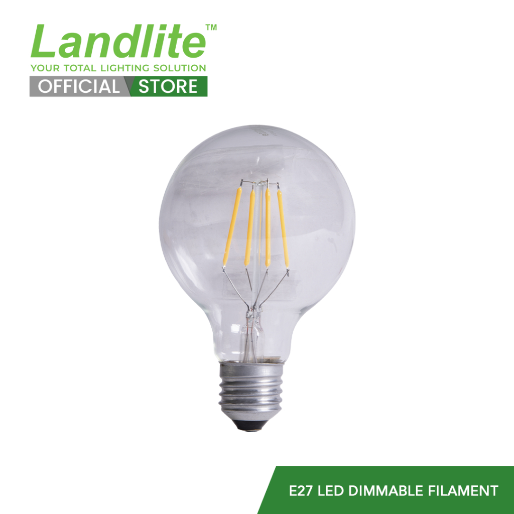 Landlite Filament Bulb (FILE27-R80-3.5W) | Shopee Philippines
