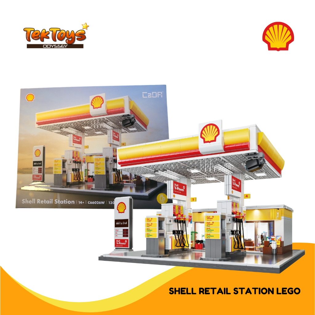 ORIGINAL SHELL RETAIL STATION LEGO | Shopee Philippines