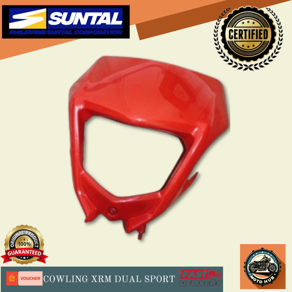 Original Suntal Cowling Head for XRM Dual Sport | Shopee Philippines