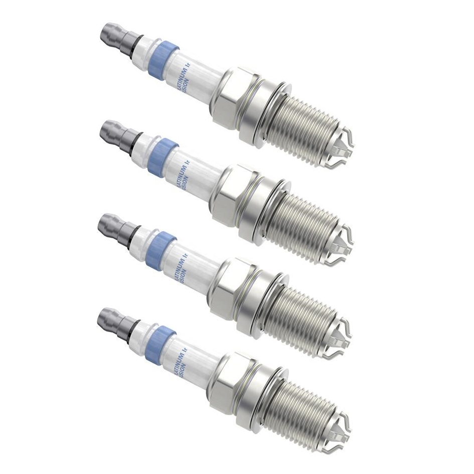 FGR8DQI Spark Plug (Set of 4) Platinum Iridium Fusion (CrossRef BKR5E ...