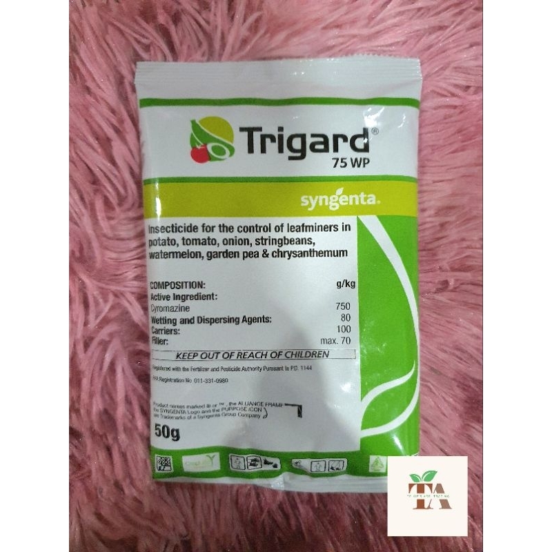 Trigard Insecticide 75WP ~ Cyromazine 50grams ~ 1 sachet ~ Syngenta | Shopee Philippines