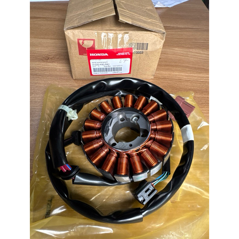 31220-K60-B61 GENUINE STATOR COMP CLICK 125 (2018 2019 2020 2021 ...