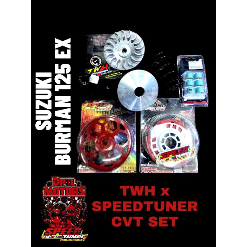 Suzuki Burgman 125 EX CVT Set ( TWH x Speedtuner ) | Shopee Philippines
