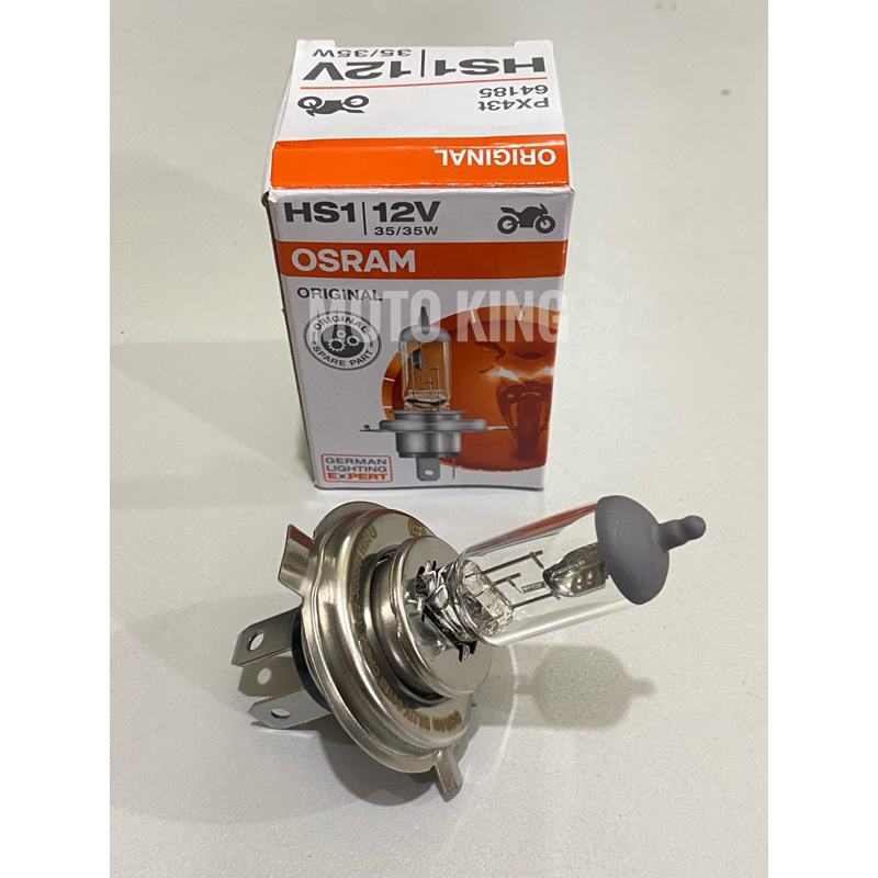 OSRAM HALOGEN BULB 12V 35/35W (HS1) OSR24 | Shopee Philippines